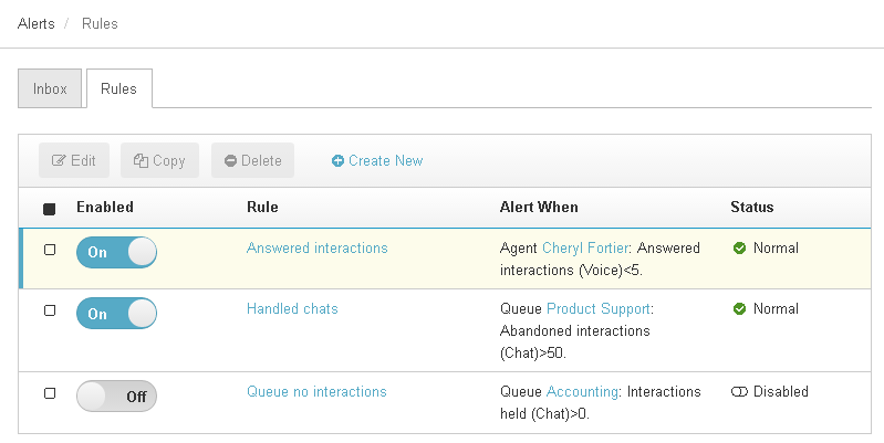 Edit an alert rule - Genesys Cloud Resource Center