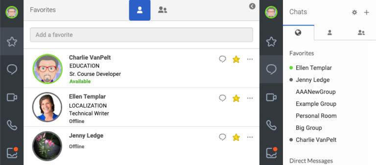 Add favorites - Genesys Cloud Resource Center