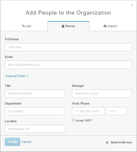 Add people one at a time - PureCloud Resource Center
