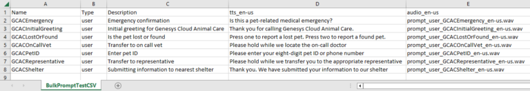 Advanced lesson: Perform a bulk prompt import - Genesys Cloud Resource ...