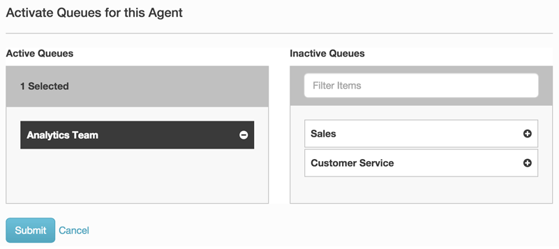 Activate and inactivate agents in queues - PureCloud Resource Center
