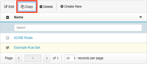 Copy a rule set - Genesys Cloud Resource Center