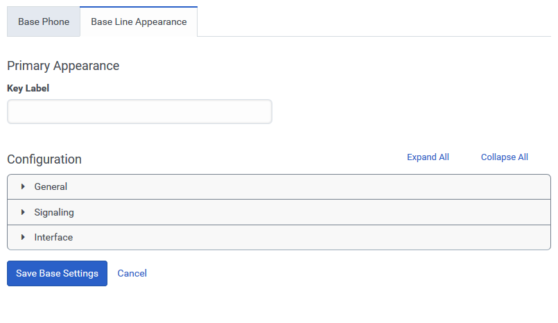 Create the base settings - Genesys Cloud Resource Center