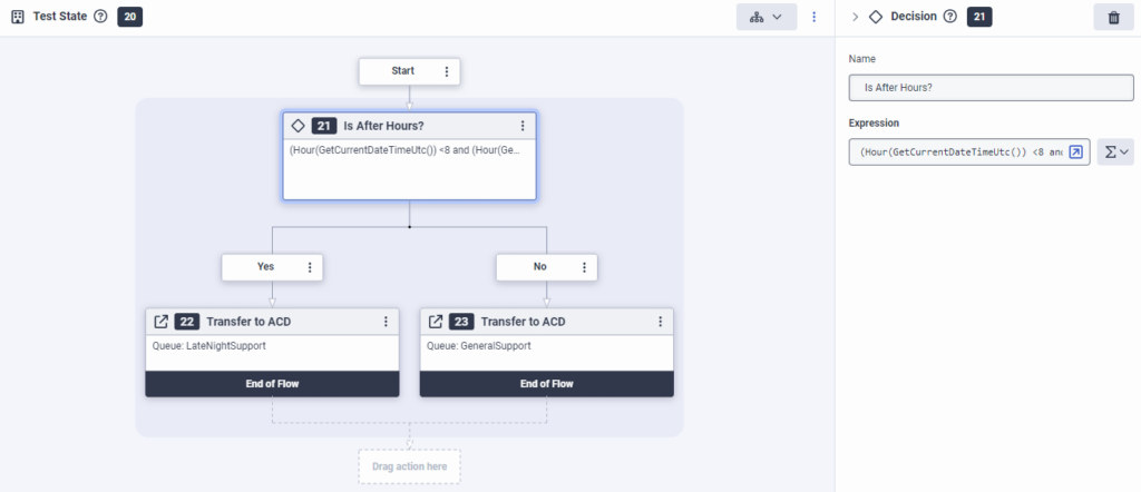 Navigate an email flow - Genesys Cloud Resource Center