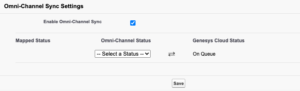 Configure Omni-Channel sync - Genesys Cloud Resource Center