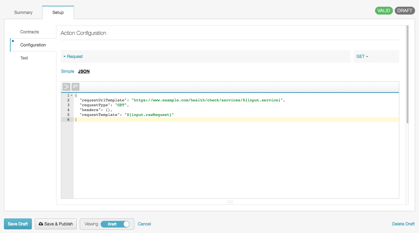 Add Configuration To Custom Actions For Integrations Purecloud Resource Center