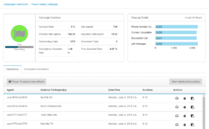 Outbound campaign details view - Genesys Cloud Resource Center