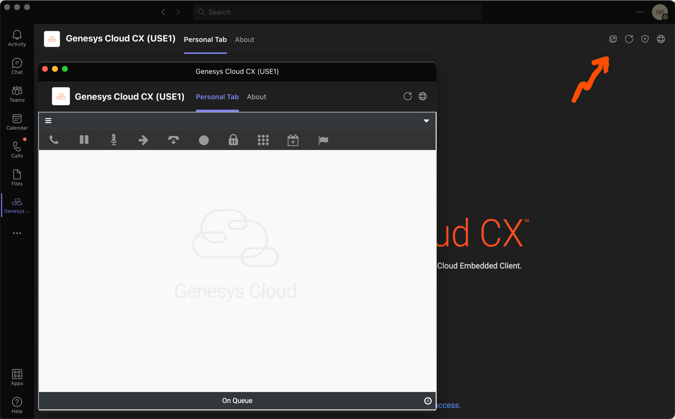Access the client - Genesys Cloud Resource Center