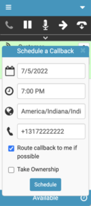 Schedule a callback - Genesys Cloud Resource Center
