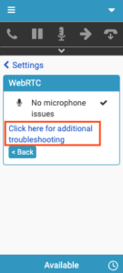 Test your WebRTC phone settings - Genesys Cloud Resource Center