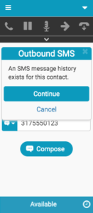 Send an SMS message - Genesys Cloud Resource Center