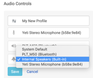 Create a new audio profile - Genesys Cloud Resource Center