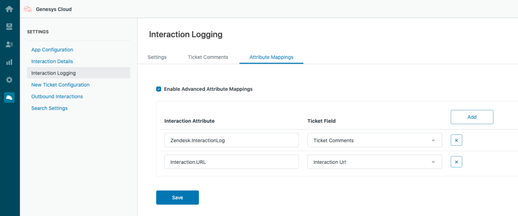 Configure interaction logging - Genesys Cloud Resource Center