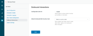Configure outbound interactions - Genesys Cloud Resource Center