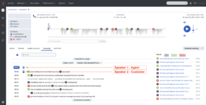 Work with a voice transcript - Genesys Cloud Resource Center