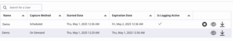 Enable automatic Scheduled log capture for users - Genesys Cloud ...