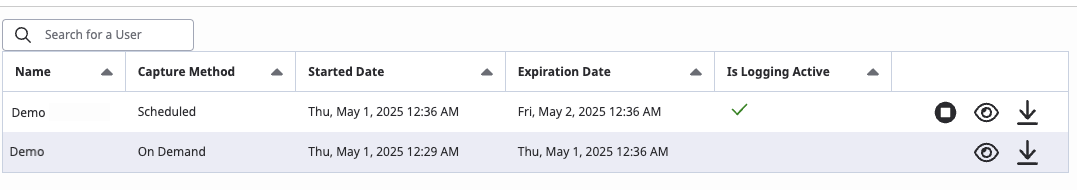 Enable automatic Scheduled log capture for users - Genesys Cloud ...