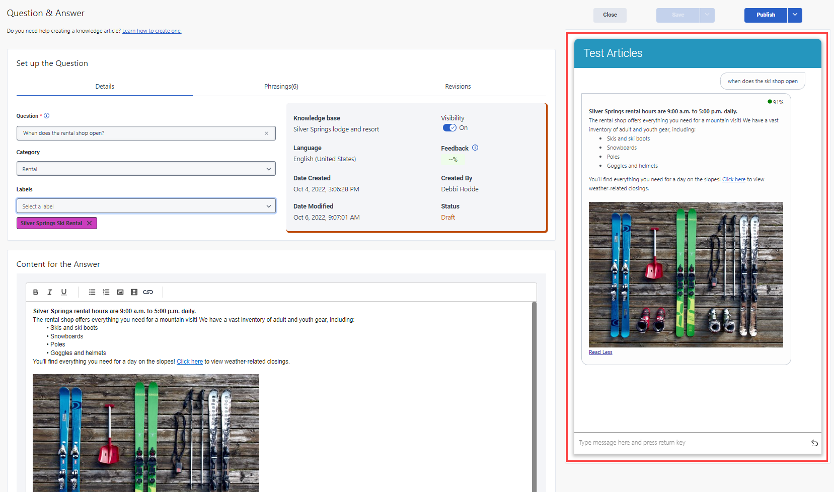 Knowledge workbench quick start guide V2 - Genesys Cloud Resource Center