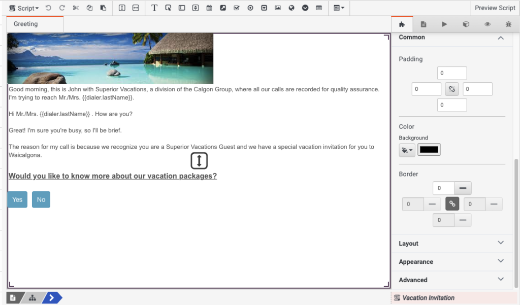 Scripting: what outbound admins need to know - Genesys Cloud Resource ...