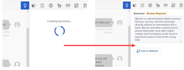 Create a conversation summary with Genesys Agent Assist - Genesys Cloud ...