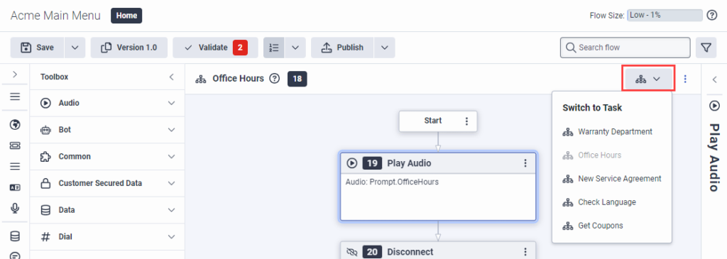 Task and state editor overview - Genesys Cloud Resource Center