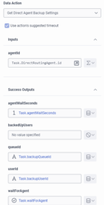 Example Architect flows and custom data actions for direct routing - Genesys Cloud Resource Center