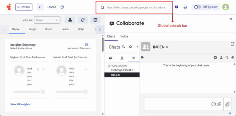 Explore the Genesys Cloud interface - Genesys Cloud Resource Center